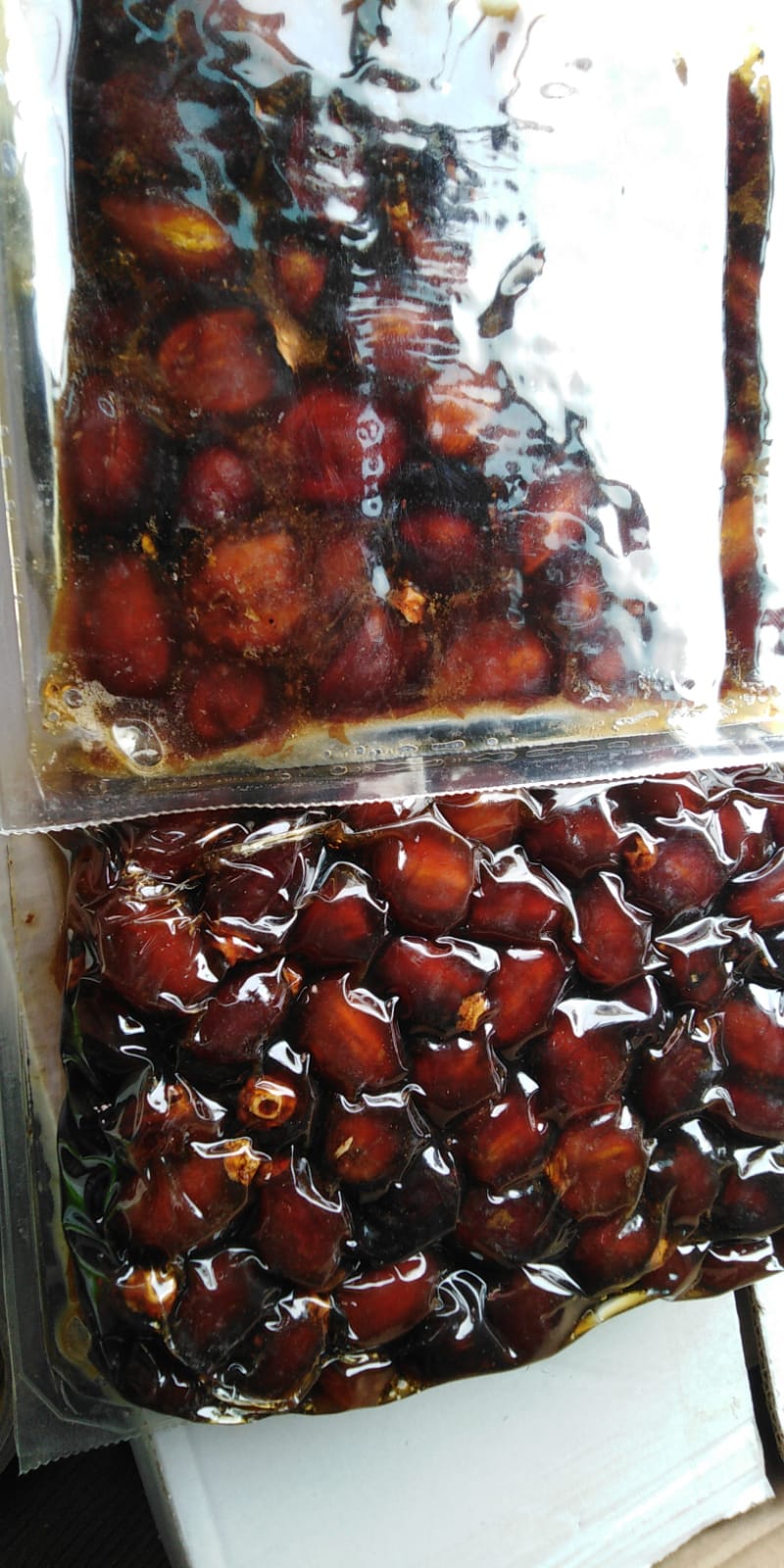 It is one of the methods of packing and preserving dates through ...